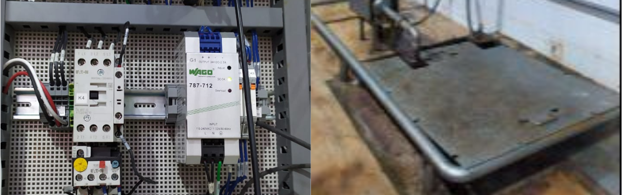 Sistema de control de nivel alto utilizando un sen | Ecuainsetec